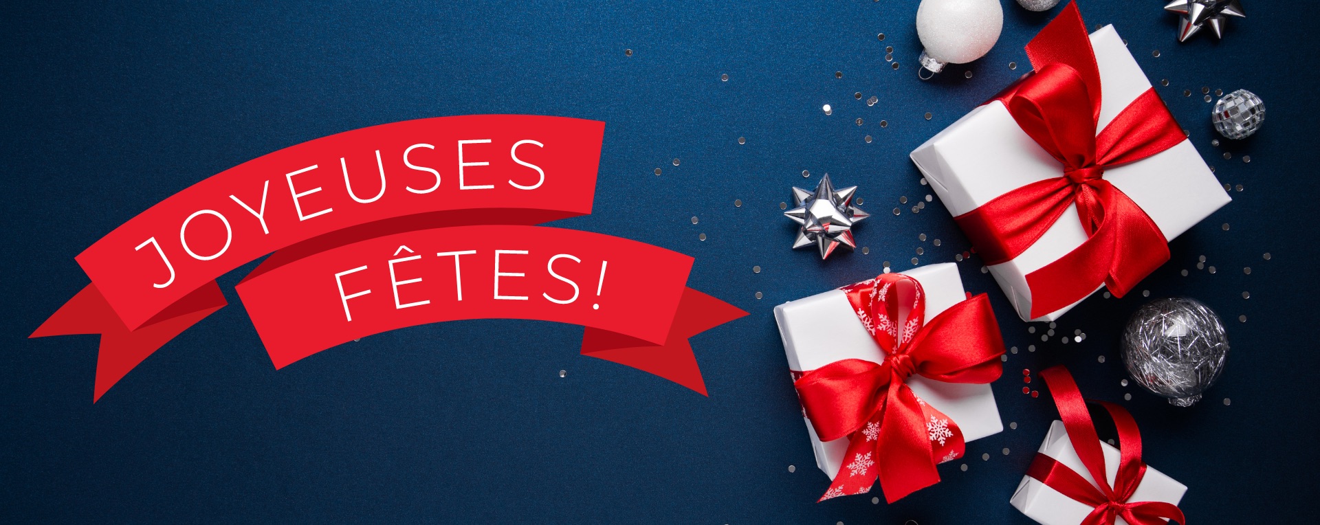 Meilleurs vœux des Fêtes et horaire hivernal de nos bureaux